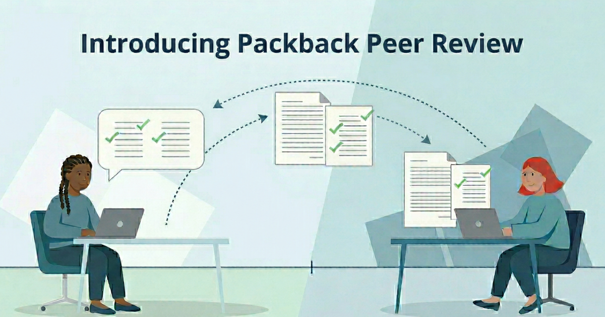 Introducing Packback Peer Review: Structured Feedback That Strengthens ...